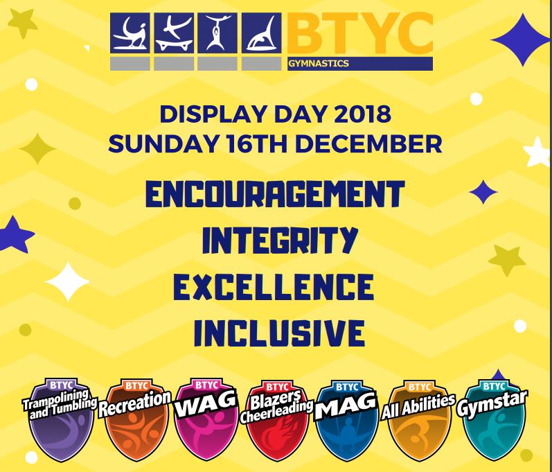 Display Day - BTYC Gymnastics